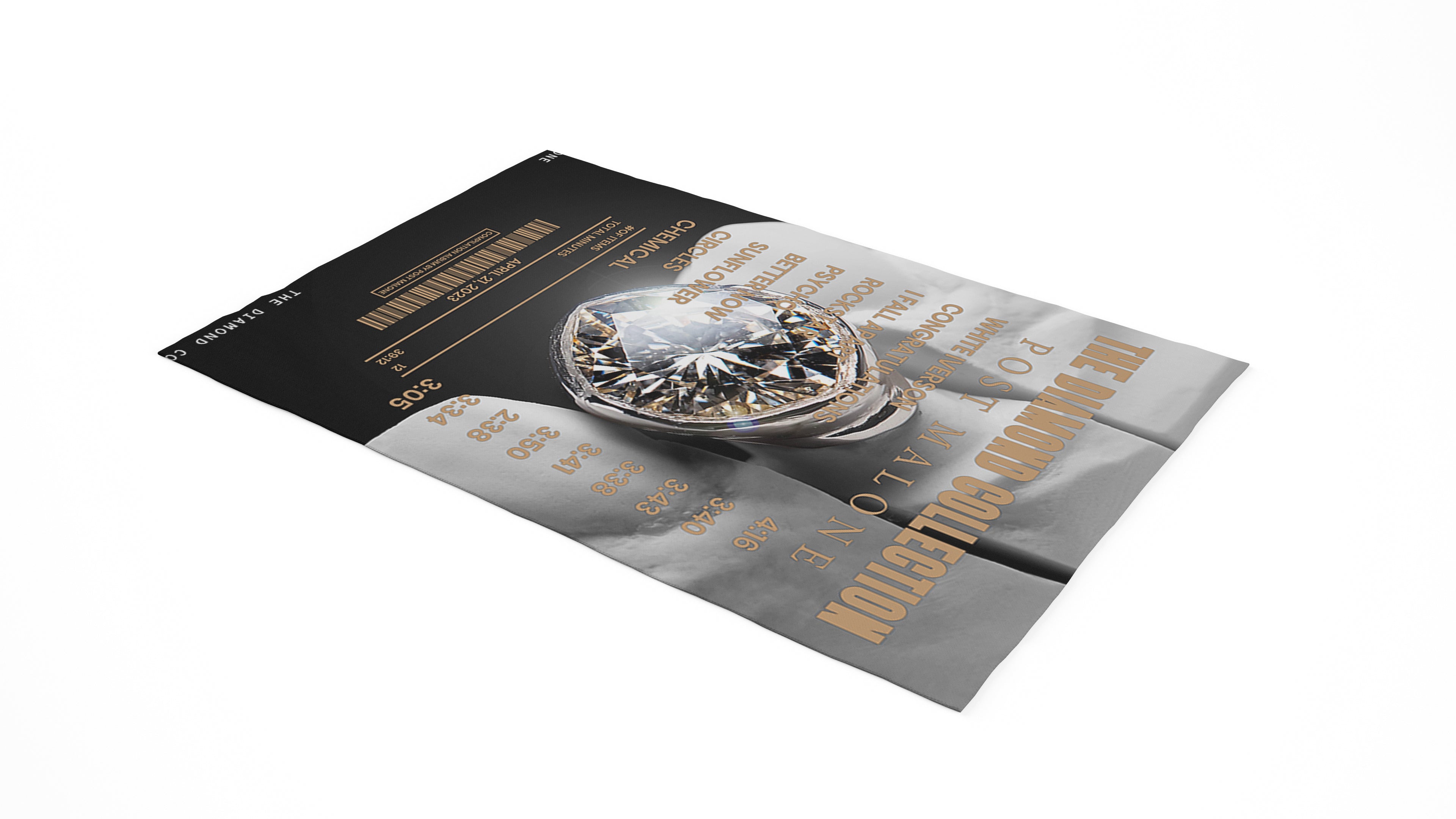 The Diamond Collection By Post Malone [Rug] – Receipt Rugs