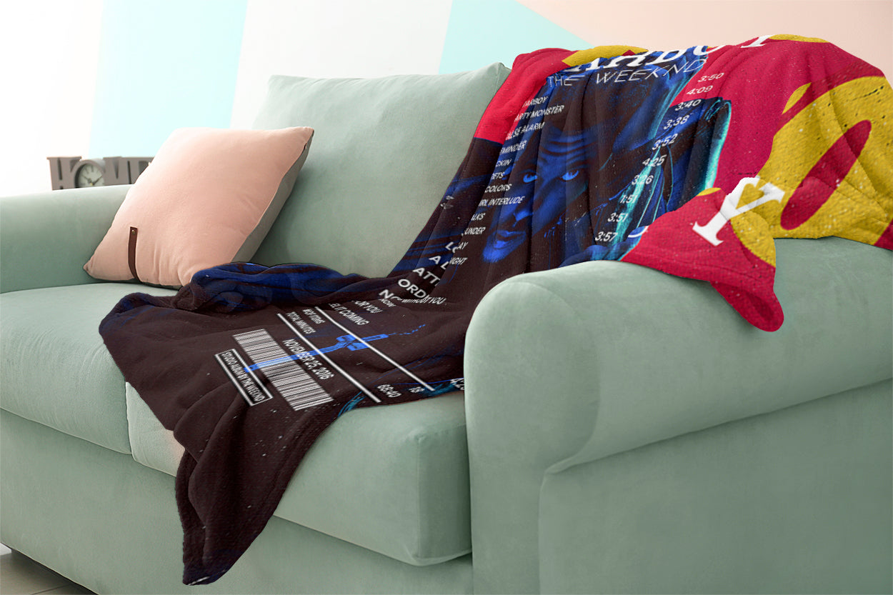 Starboy By The Weeknd [Blanket] – Receipt Rugs