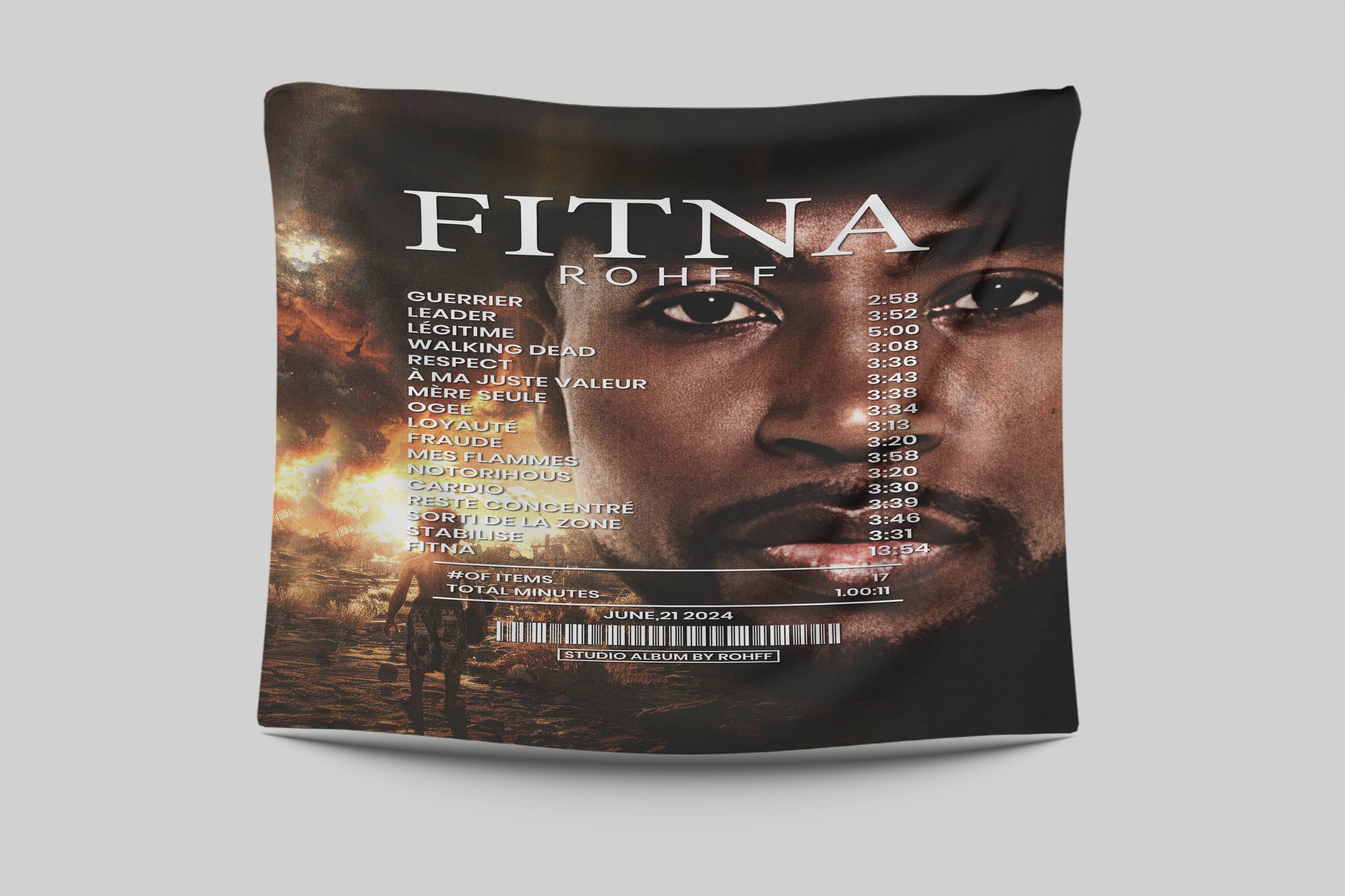 Fitna By Rohff [Blanket] – Receipt Rugs