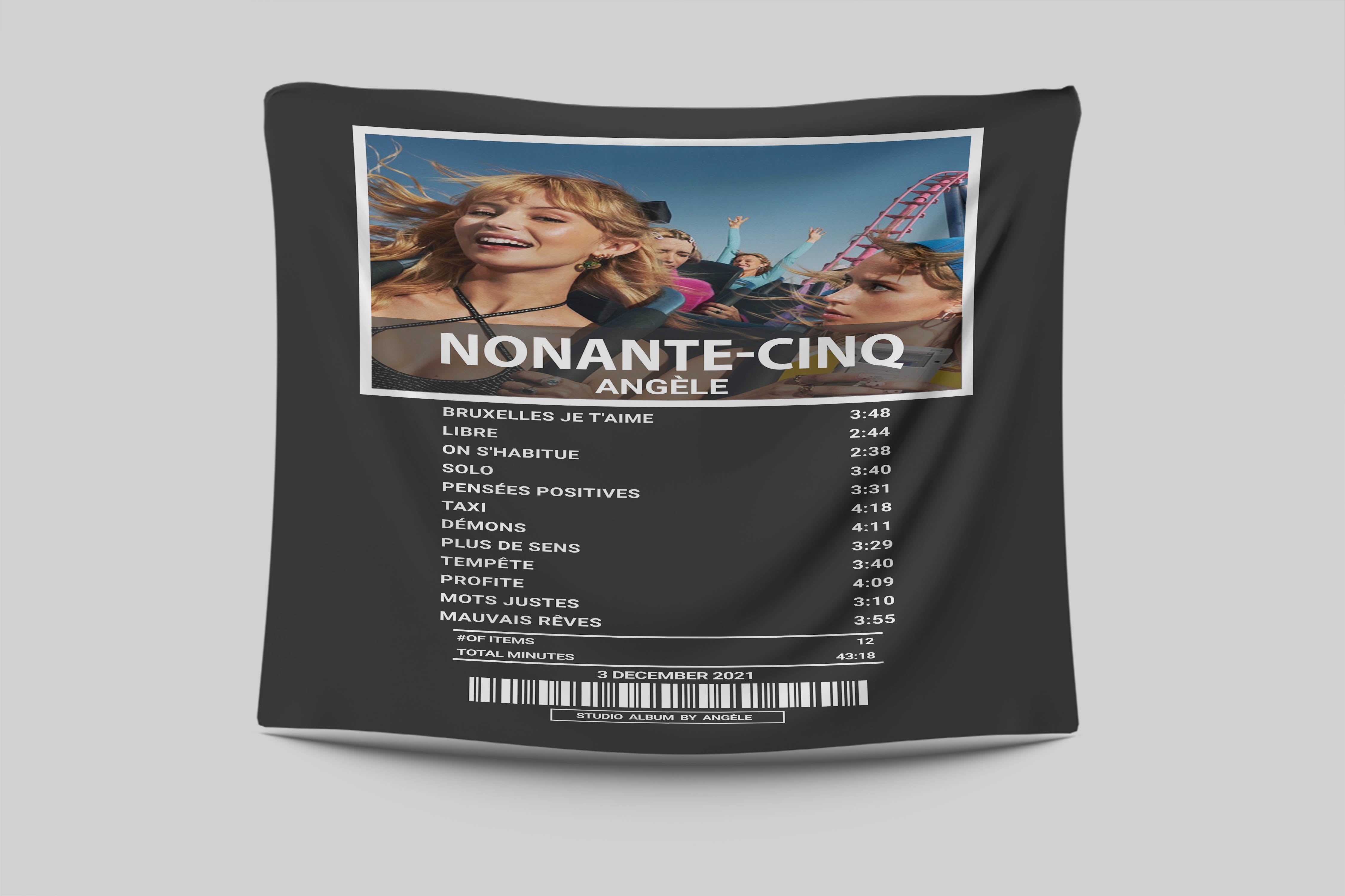 Nonante-cinq By Angèle [Blanket] – Receipt Rugs