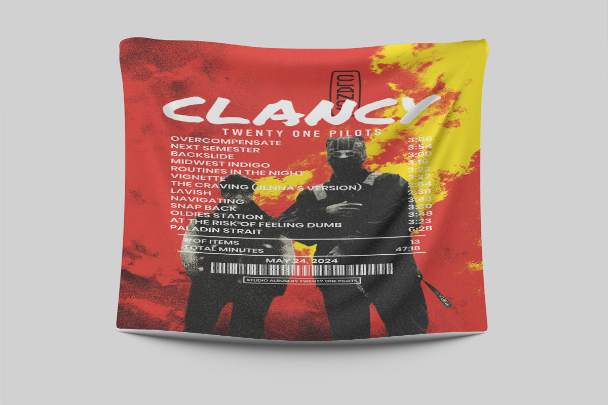 Clancy By Twenty One Pilots [Blanket] – Receipt Rugs