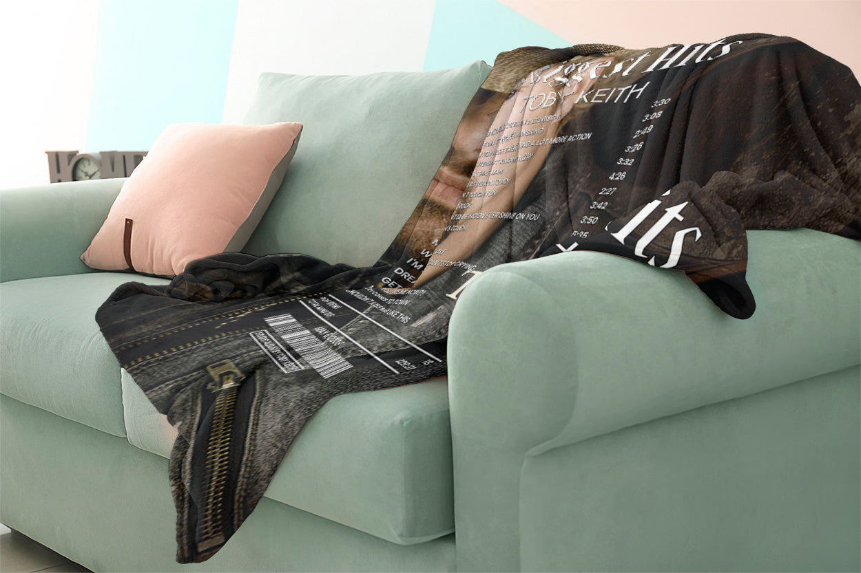 35 Biggest Hits by Toby Keith [Blanket] – Receipt Rugs