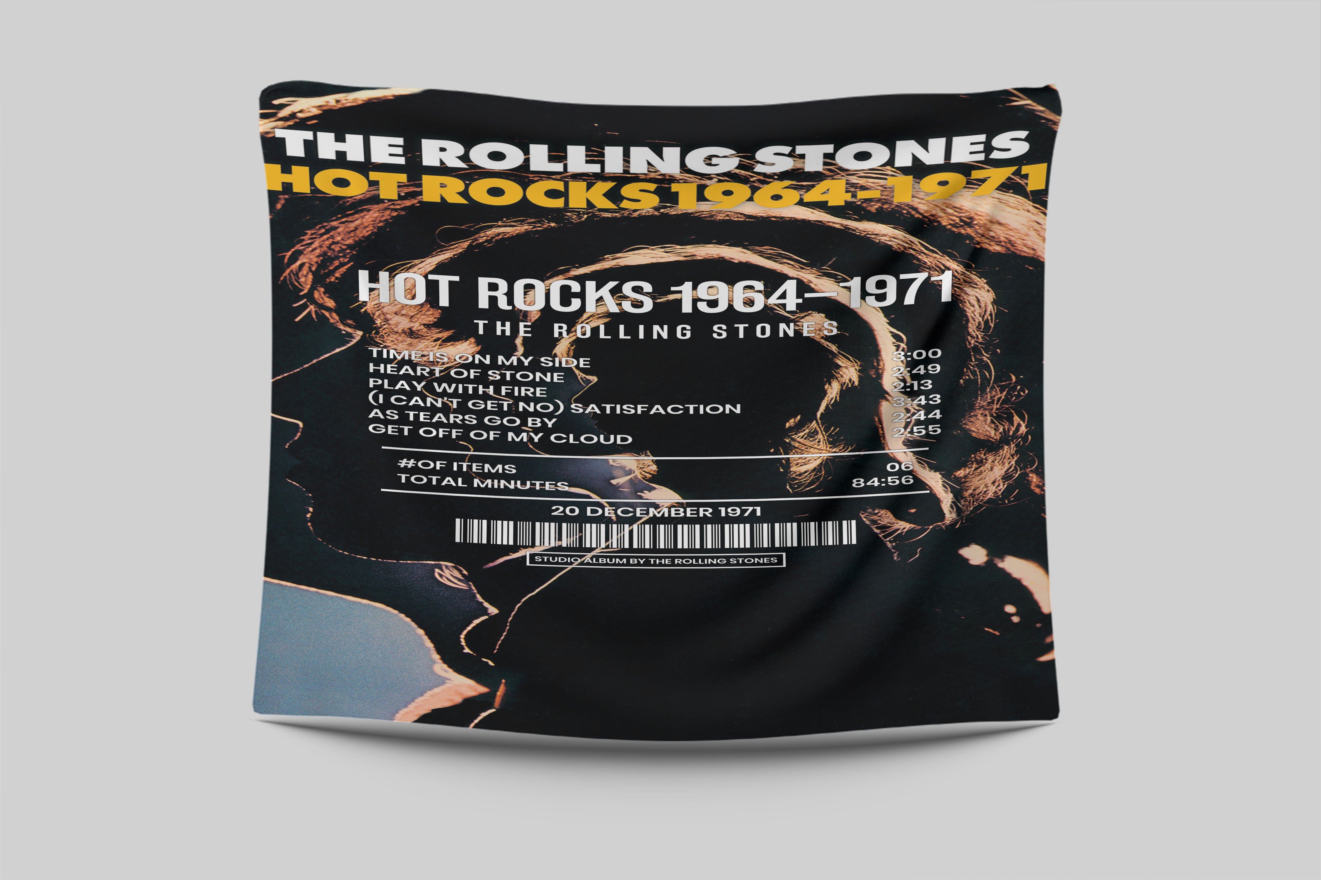 Hot Rocks 1964-1971 By The Rolling Stones [Blanket] – Receipt Rugs