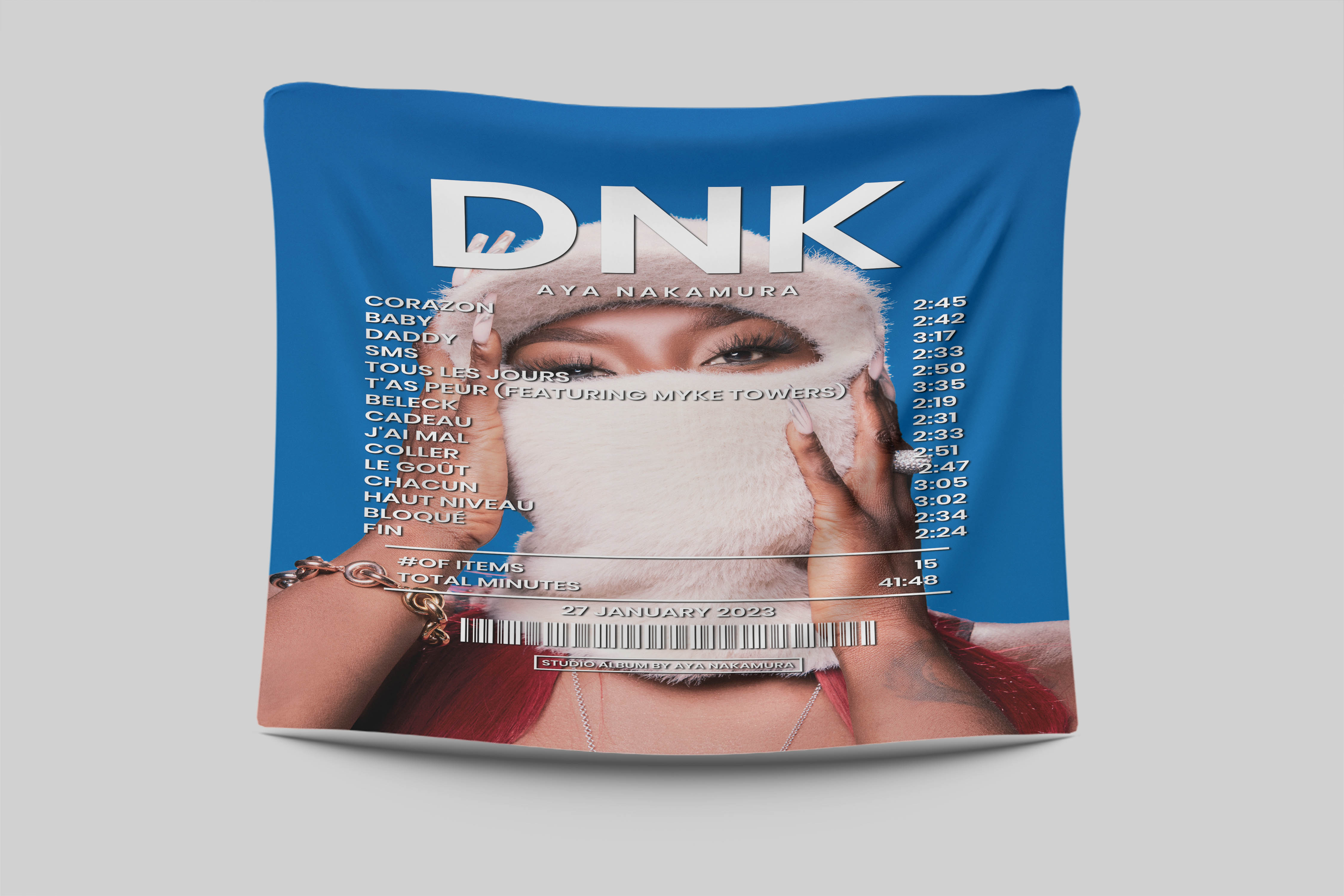 Dnk by Aya Nakamura [Blanket] – Receipt Rugs