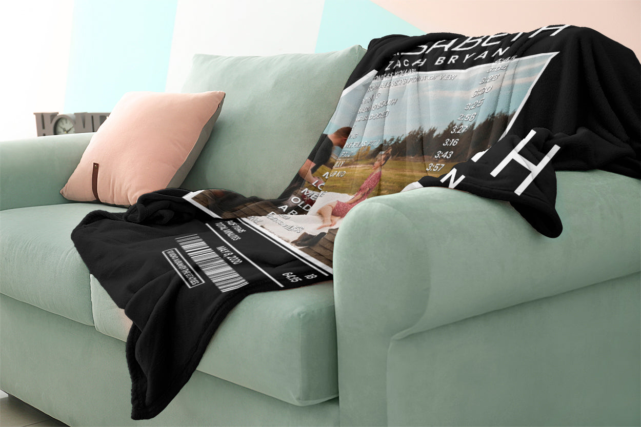 Elisabeth By Zach Bryan [Blanket] – Receipt Rugs