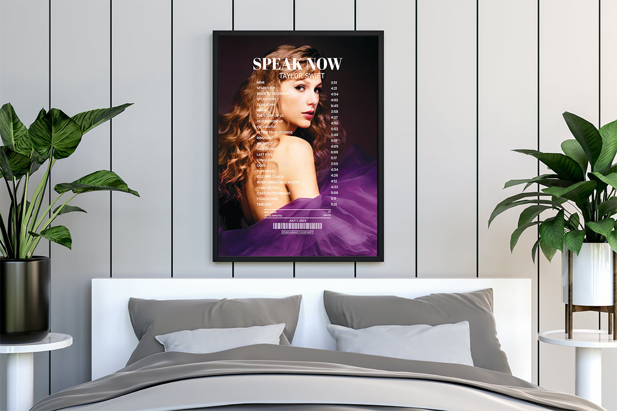 Speak Now (Taylor's Version) by Taylor Swift [Canvas] – Receipt Rugs