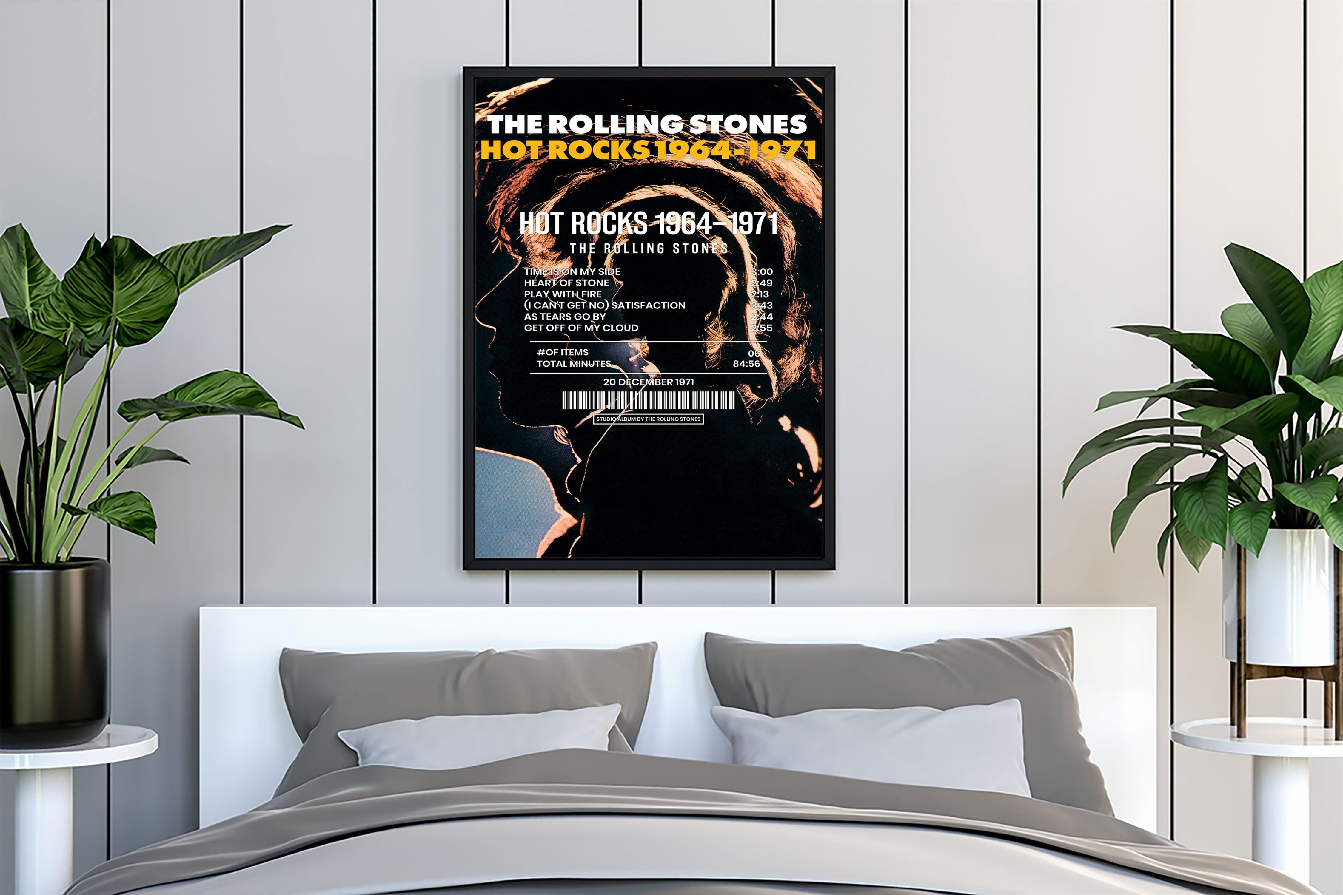 Hot Rocks 1964-1971 By The Rolling Stones [Canvas] – Receipt Rugs