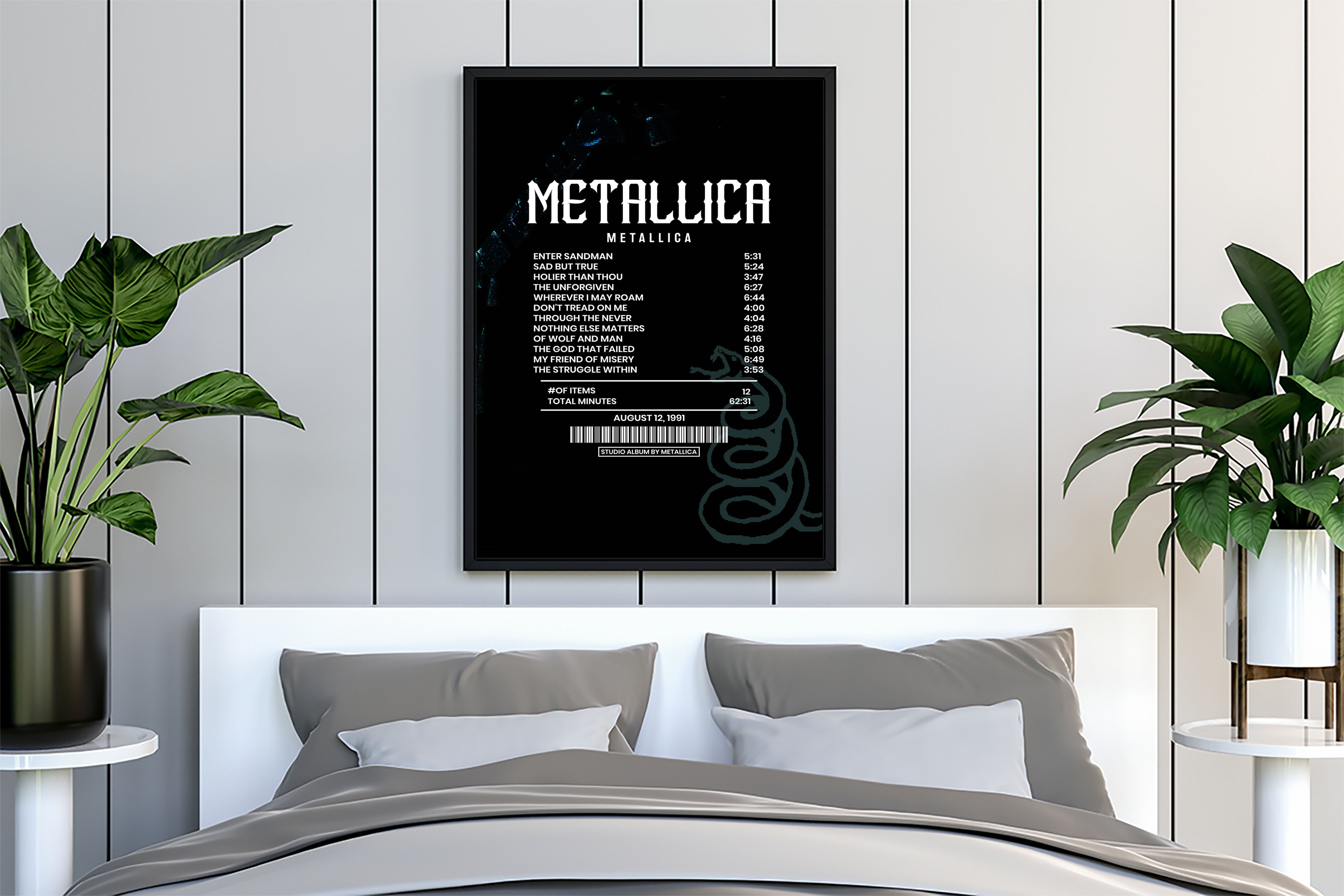 Metallica By Metallica [Canvas] – Receipt Rugs