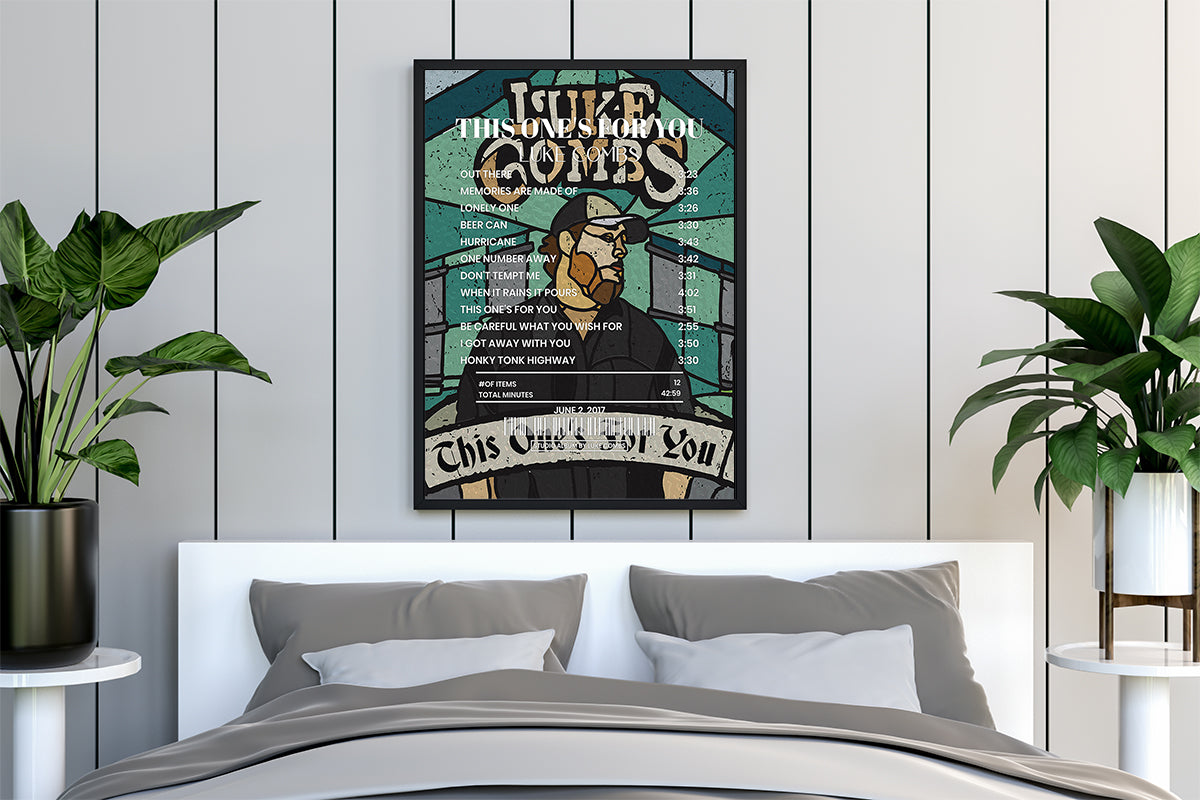 This One's For You By Luke Combs [Canvas] – Receipt Rugs