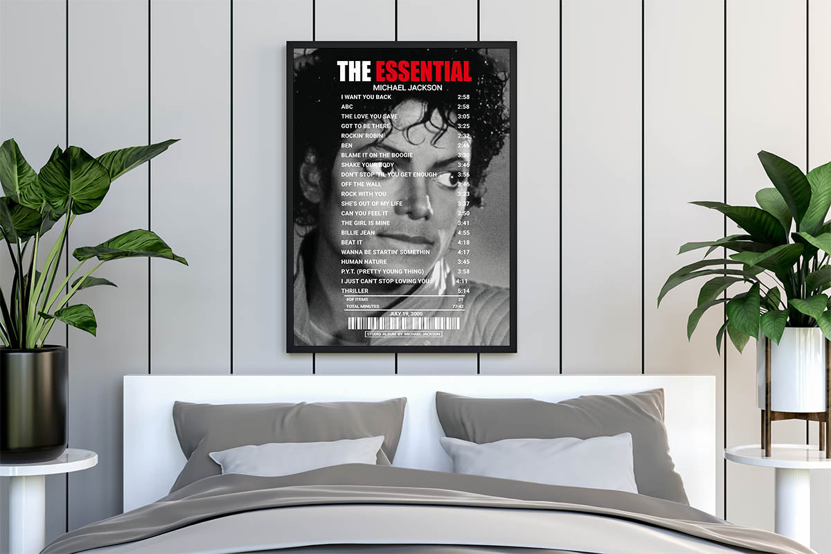 The Essential By Michael Jackson [Canvas] – Receipt Rugs