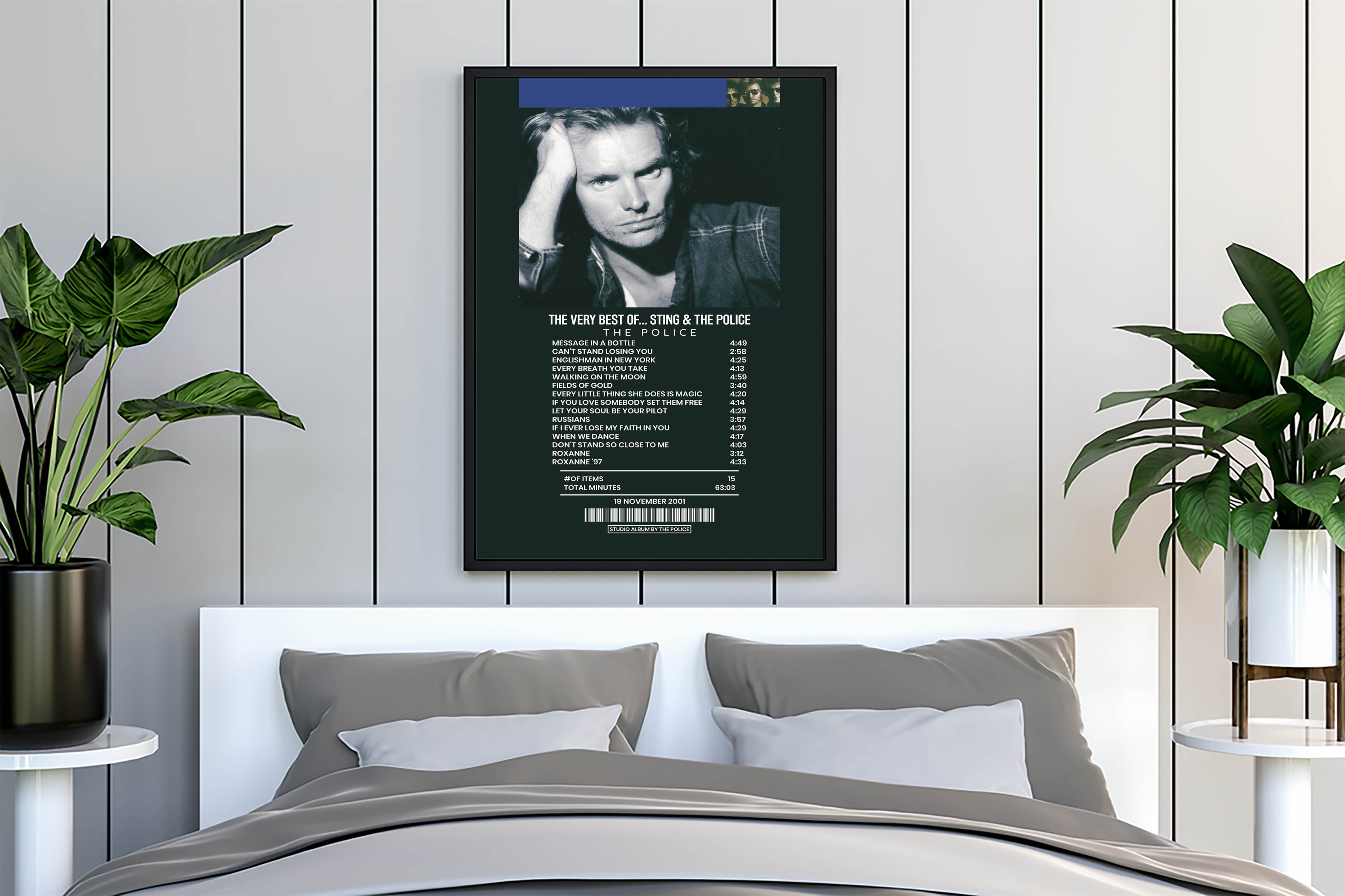 The Very Best of Sting & The Police By Sting & The Police [Canvas ...