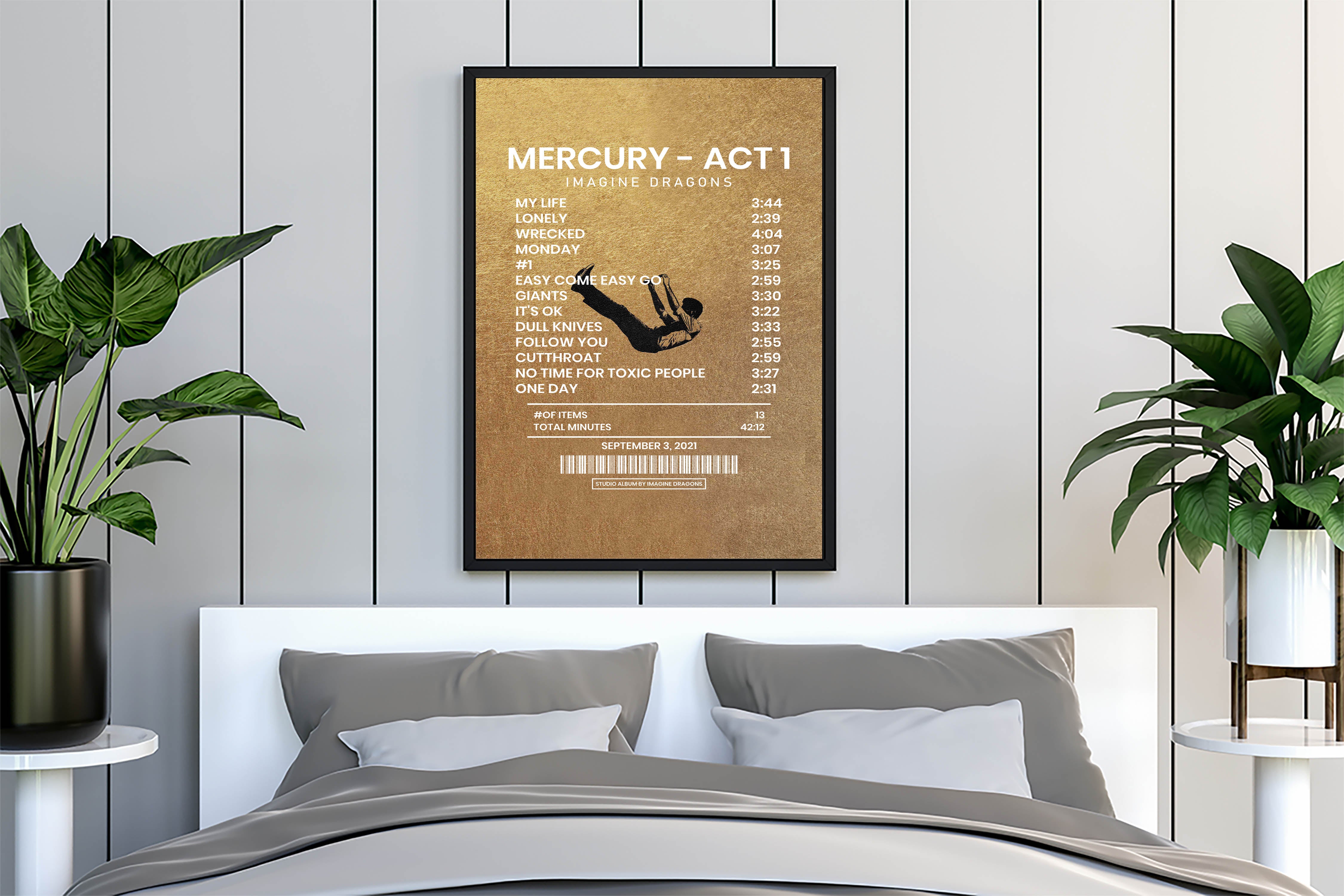 Mercury - Act 1 By Imagine Dragons [Canvas] – Receipt Rugs