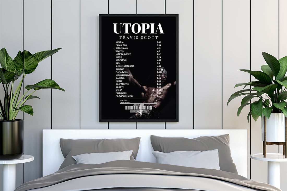 Utopia By Travis Scott [Canvas] – Receipt Rugs