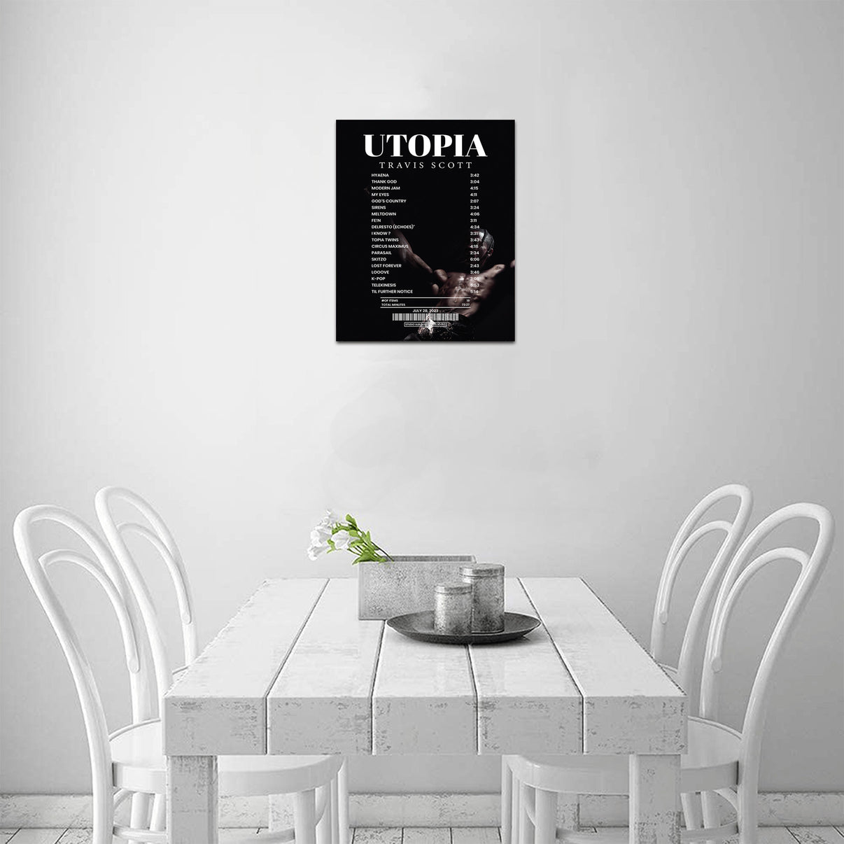 Utopia By Travis Scott [Canvas] – Receipt Rugs