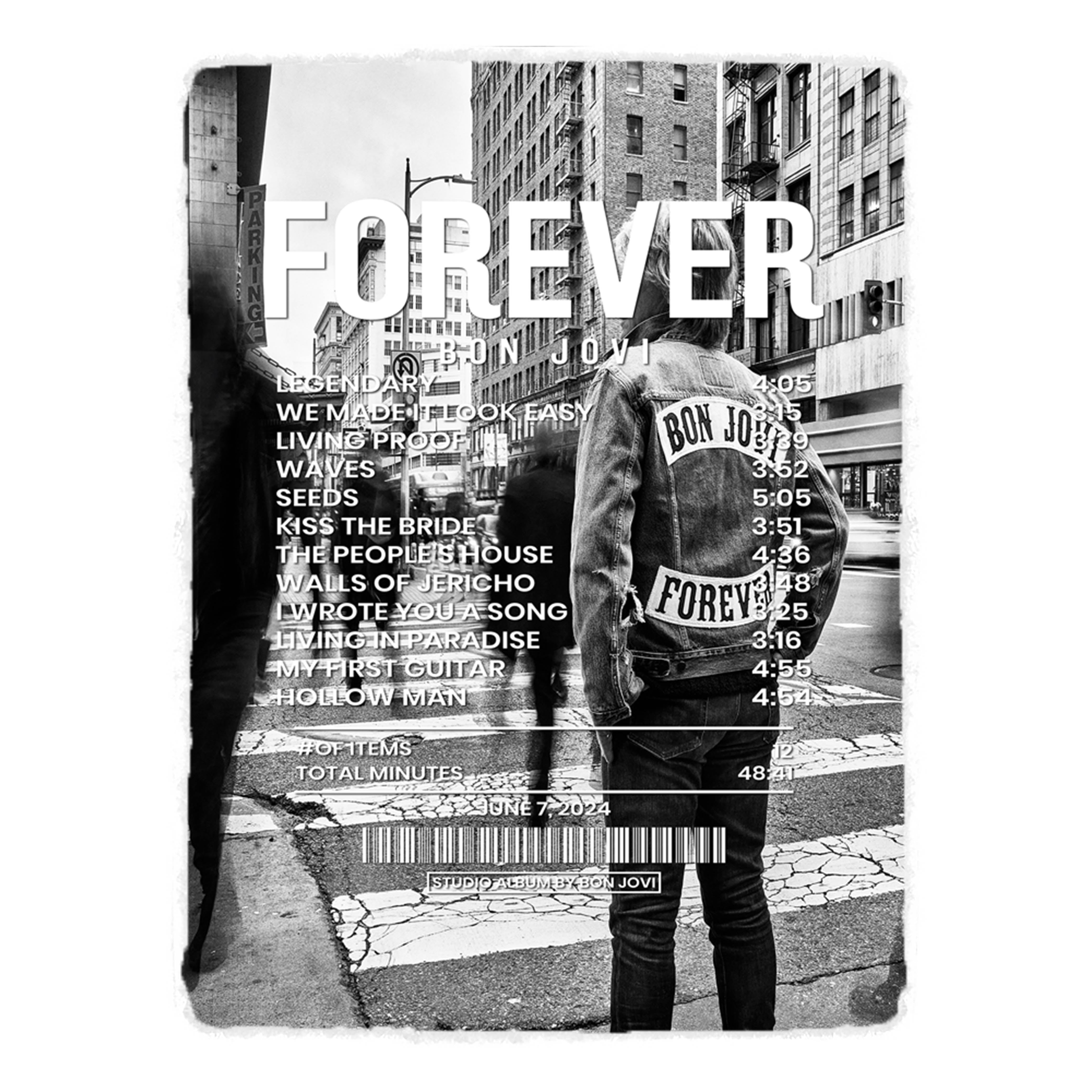 Forever By Bon Jovi [Rug] – Receipt Rugs