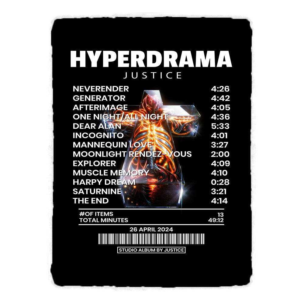 Hyperdrama By Justice [Blanket] – Receipt Rugs