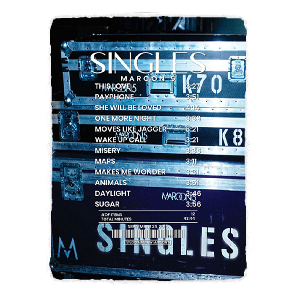 Singles Collection By Maroon 5 [Rug] – Receipt Rugs