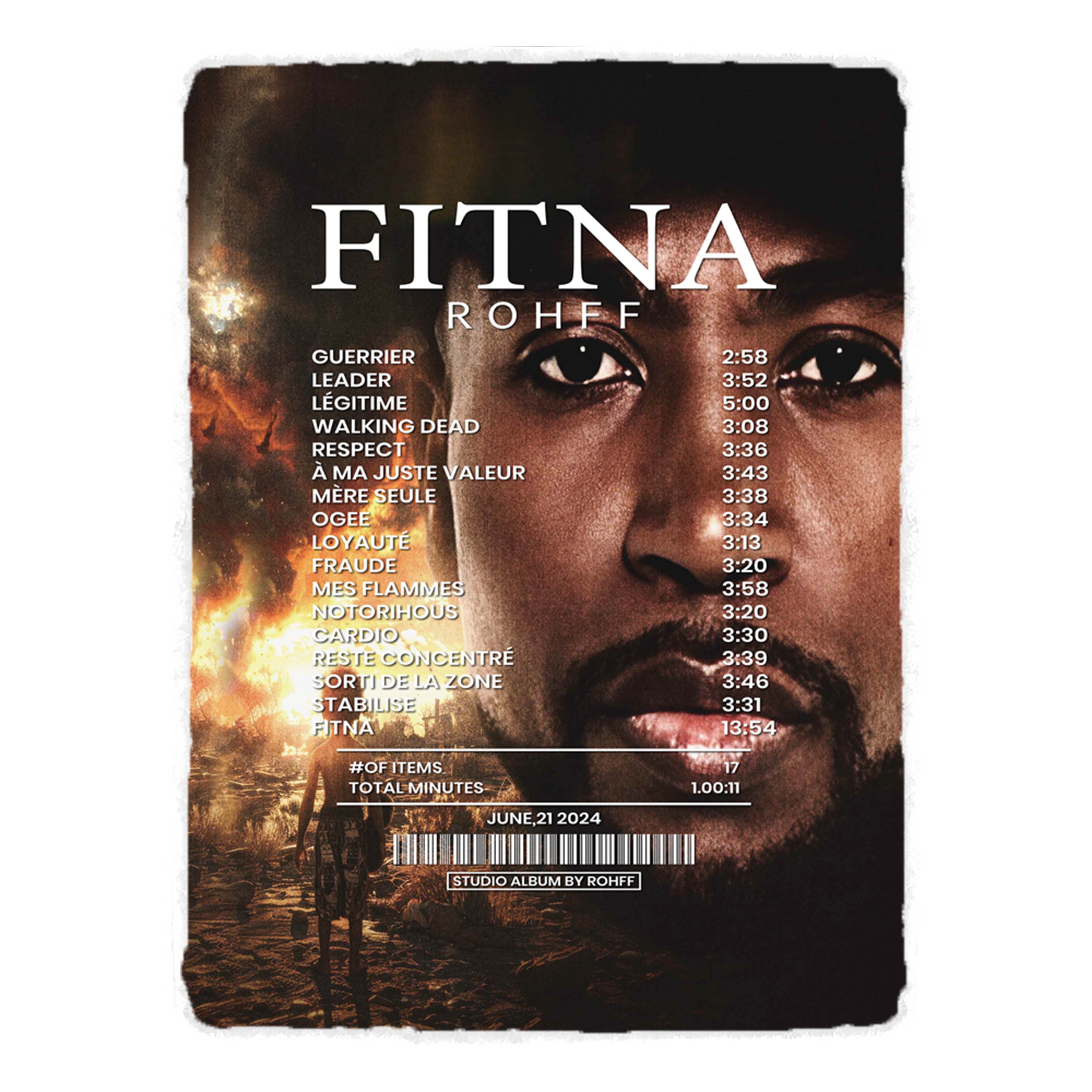 Fitna By Rohff [Rug] – Receipt Rugs