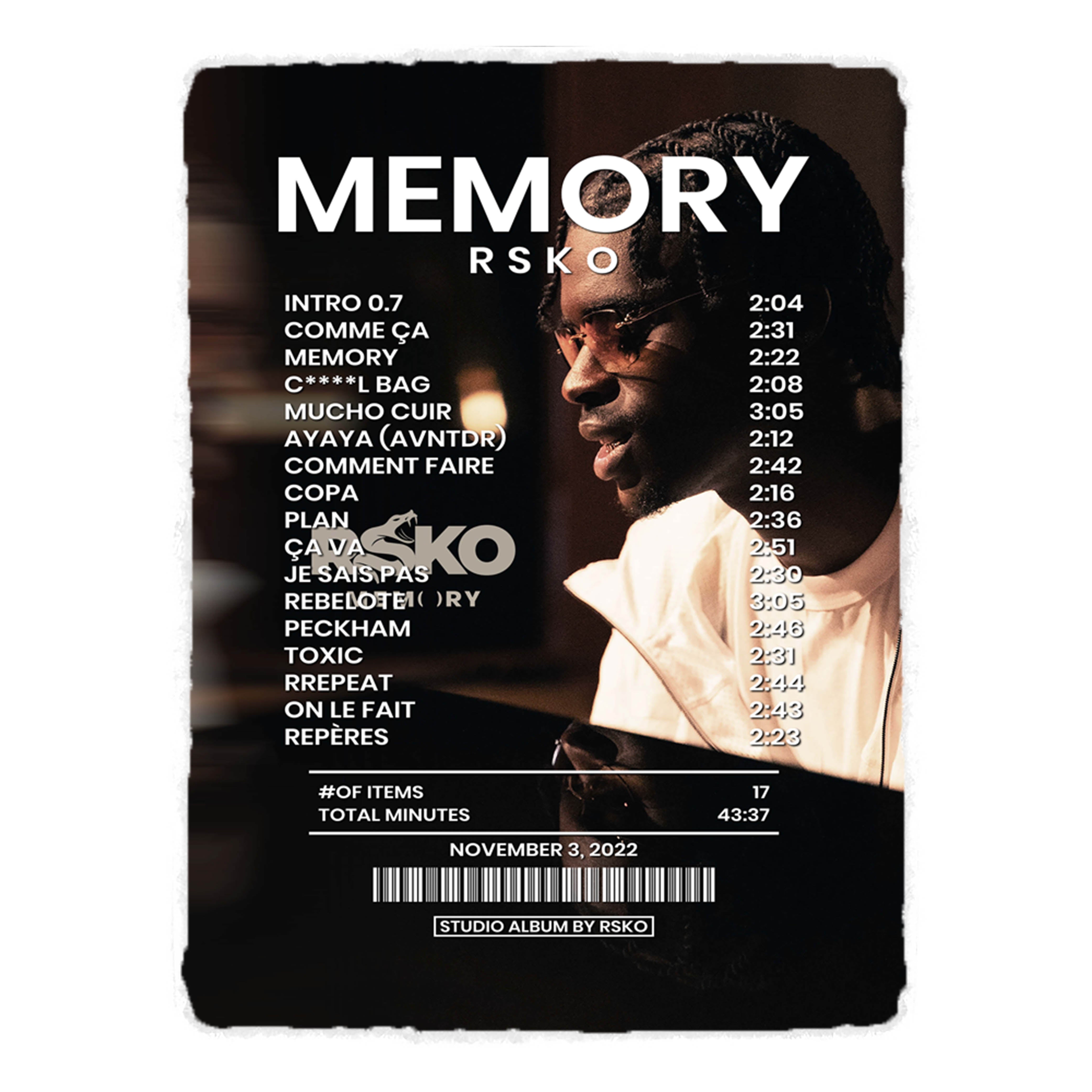 Memory By Rsko [Rug] – Receipt Rugs