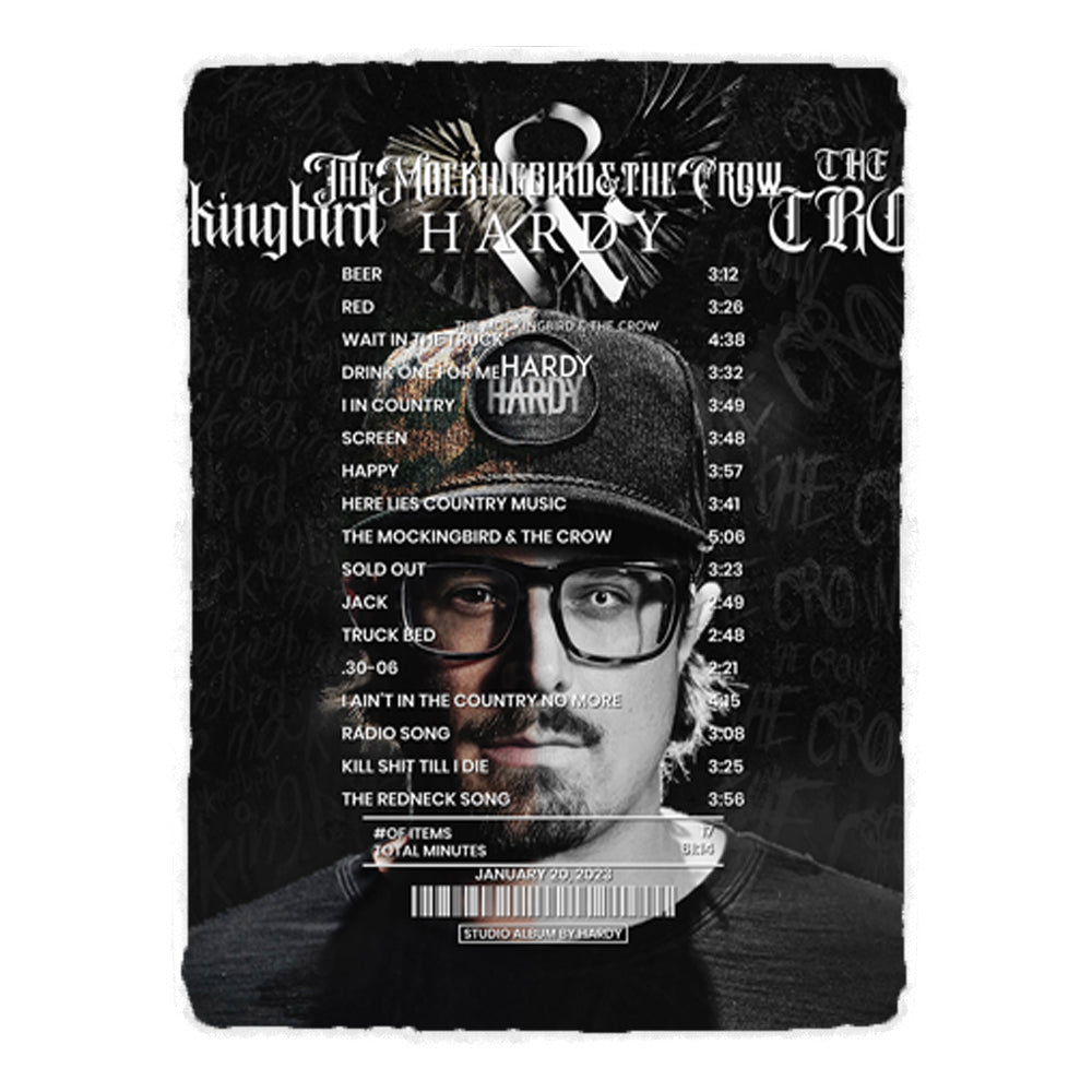 The Mockingbird & The Crow By HARDY [Rug] – Receipt Rugs