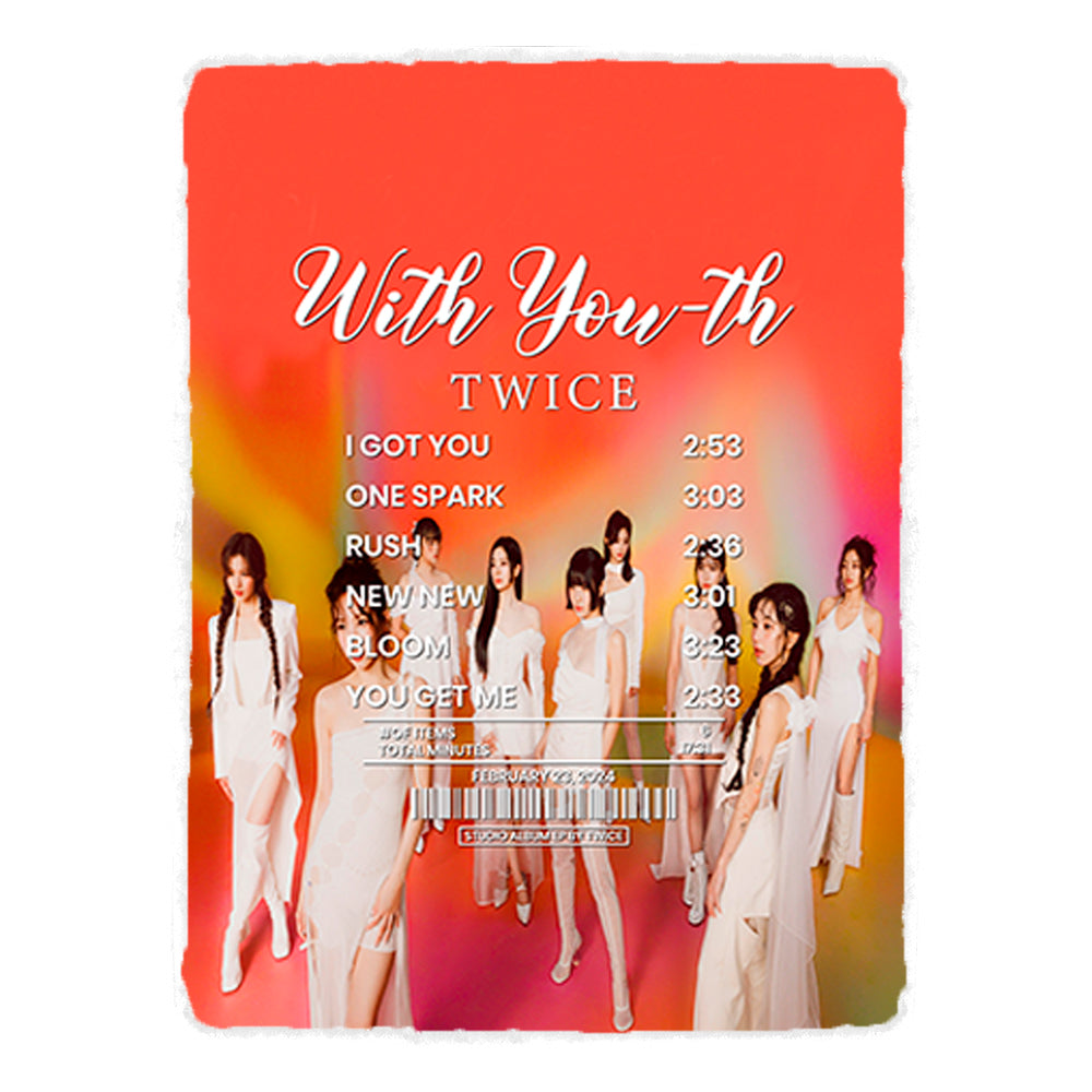 With YOU-th (EP) By TWICE [Rug] – Receipt Rugs