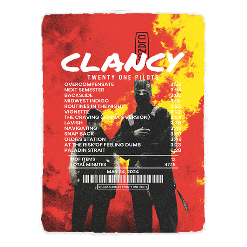 Clancy By Twenty One Pilots [Rug] – Receipt Rugs