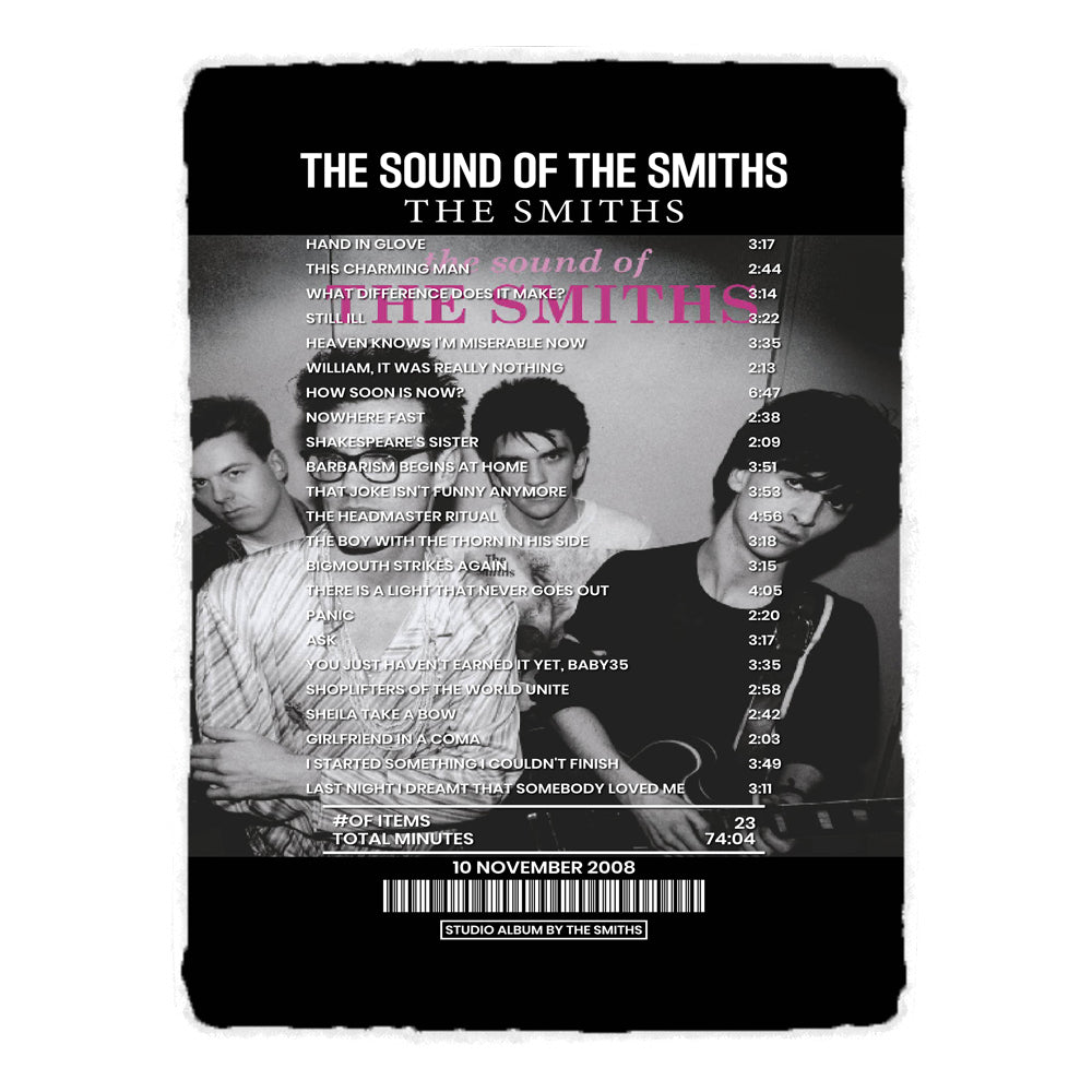 The Sound Of By Smiths [Blanket] – Receipt Rugs