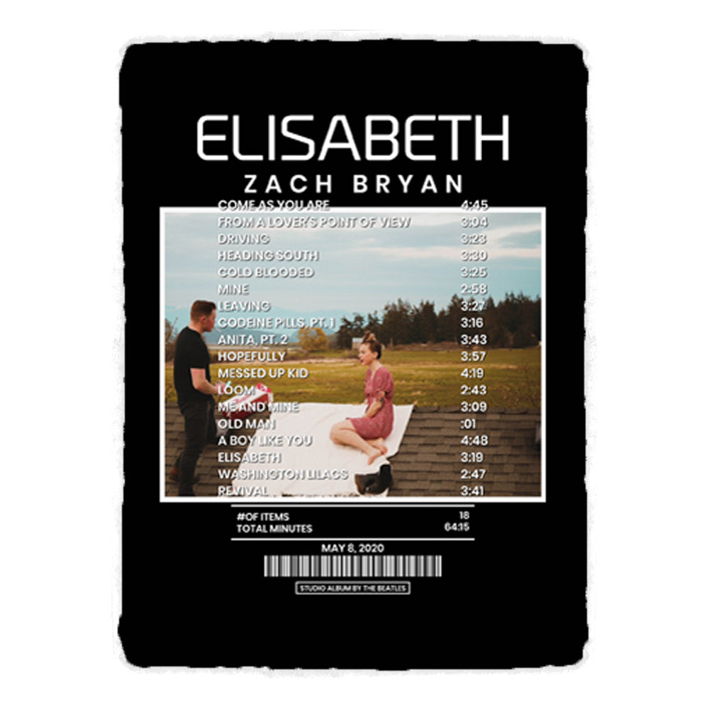 Elisabeth By Zach Bryan [Rug] – Receipt Rugs