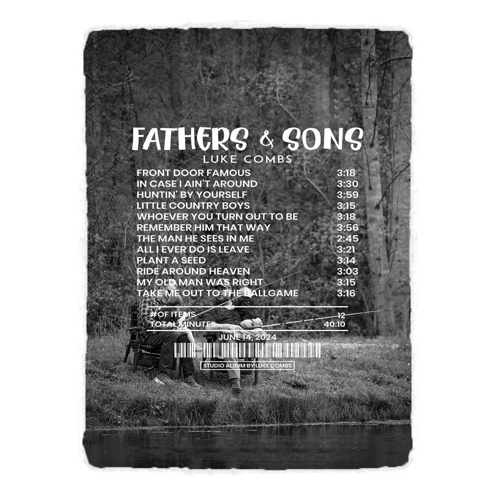 Fathers & Sons By Luke Combs [Canvas] – Receipt Rugs