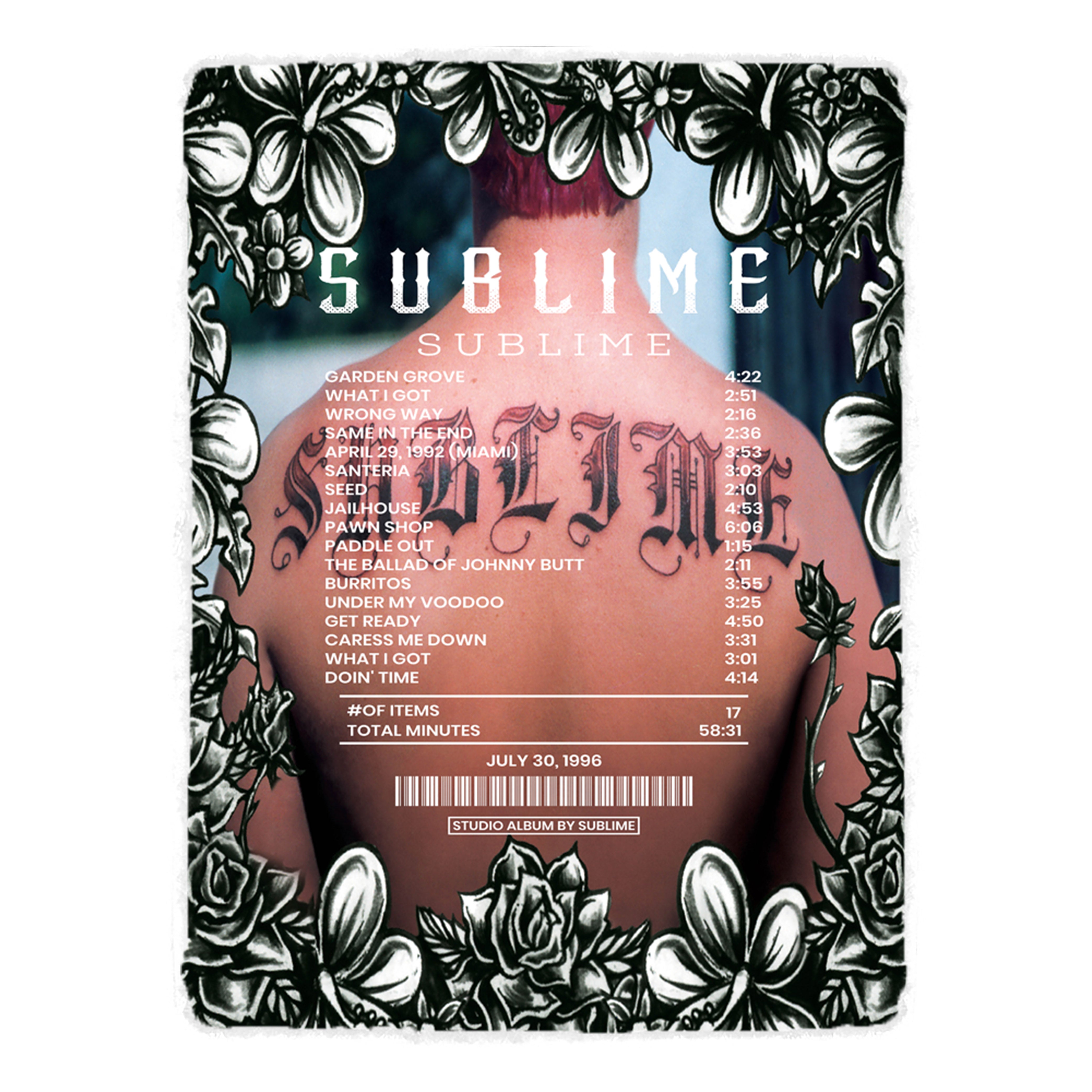 Sublime By Sublime [Blanket] – Receipt Rugs