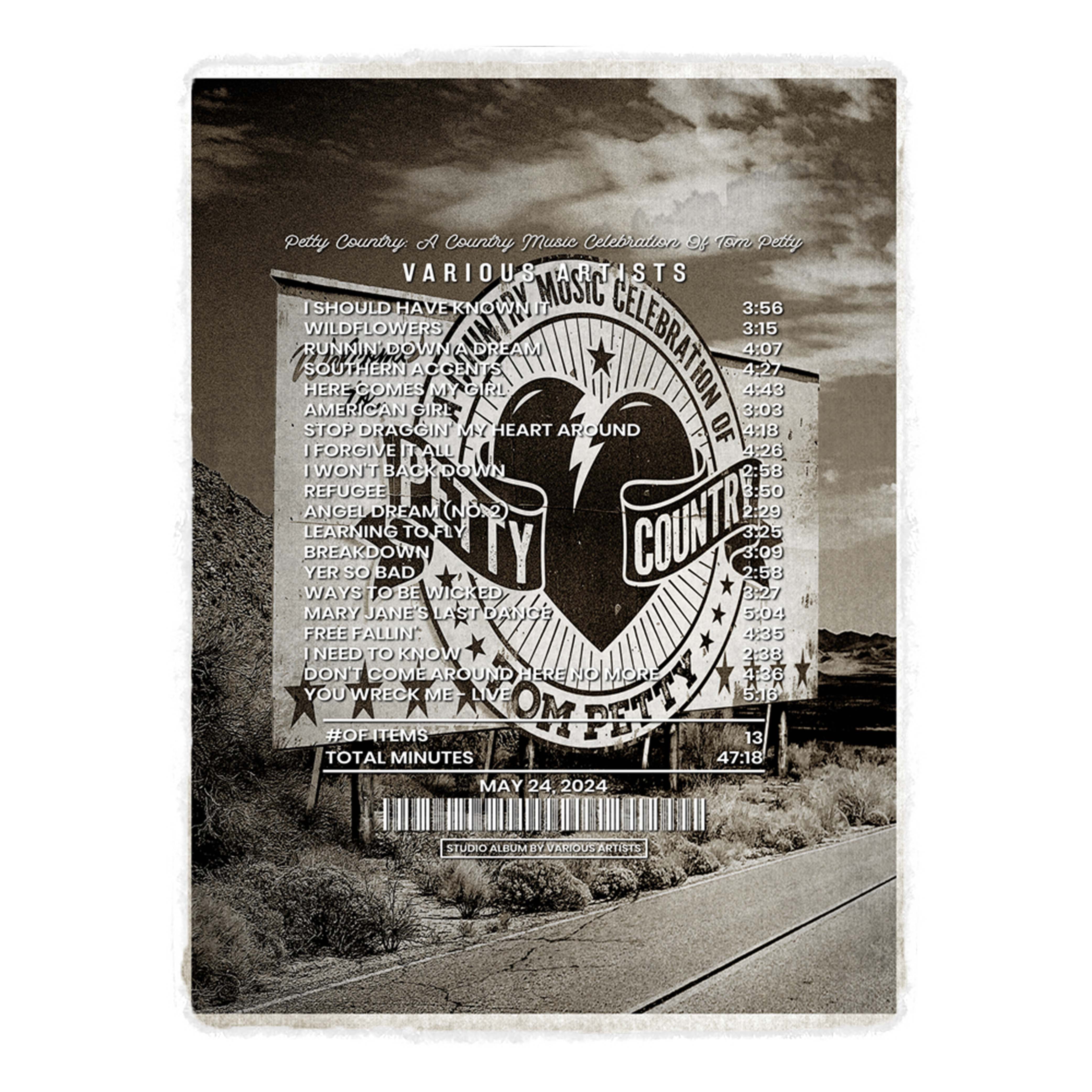 Petty Country: A Country Music Celebration Of Tom Petty By Various Art ...