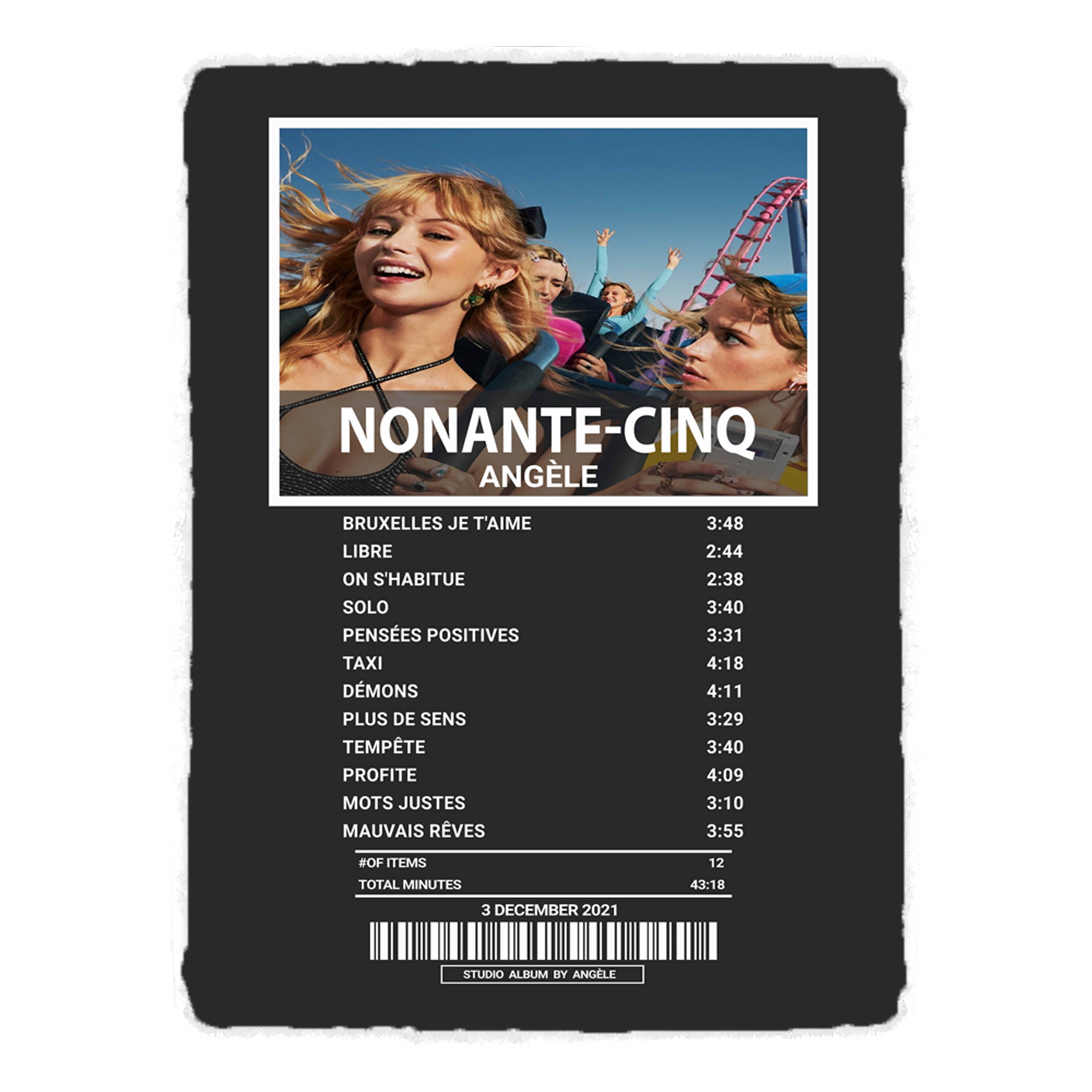 Nonante-cinq By Angèle [Rug] – Receipt Rugs