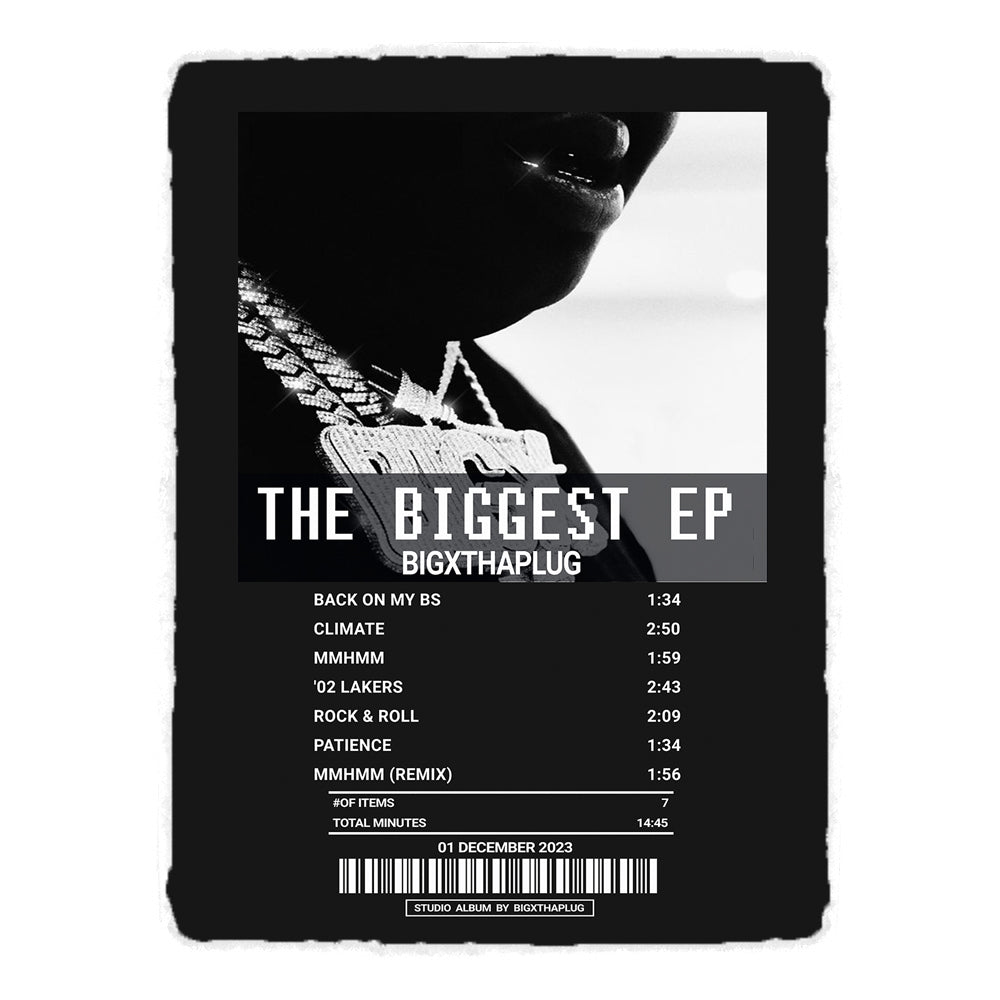 THE BIGGEST (EP) By BigXthaPlug [Rug] – Receipt Rugs