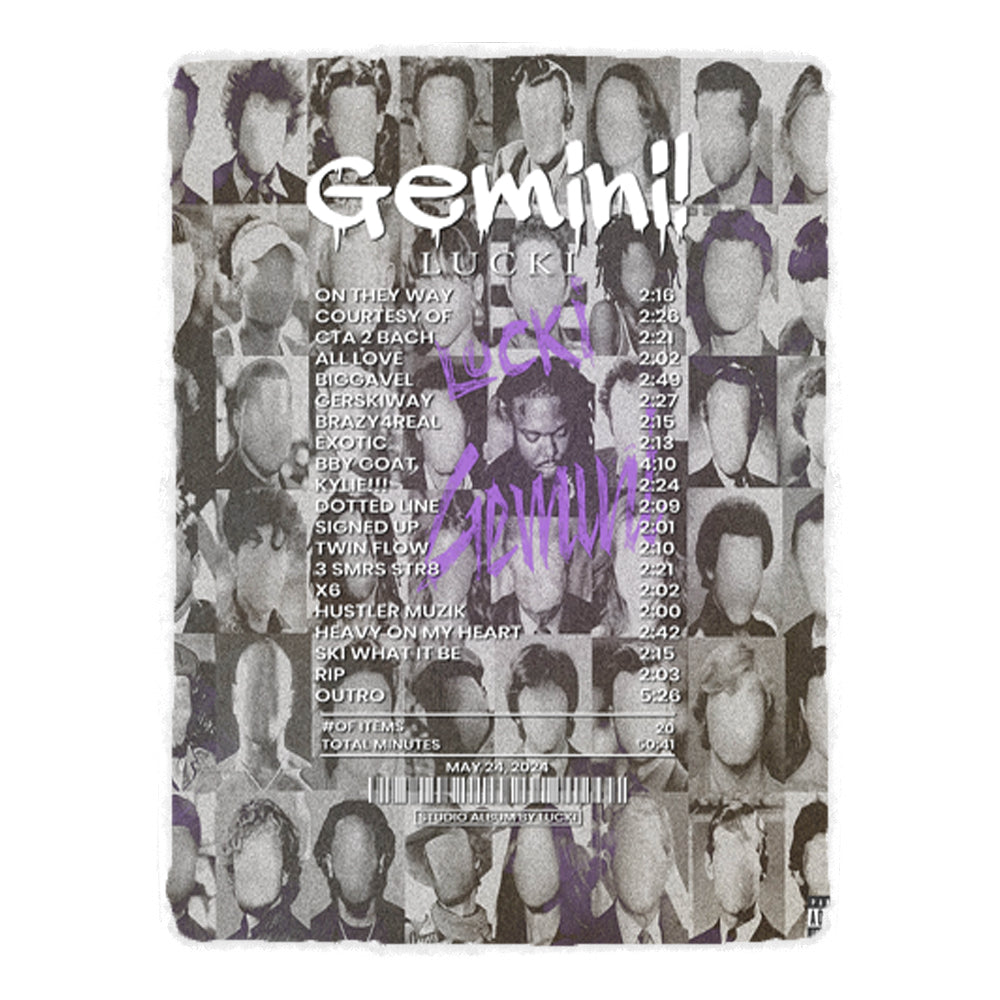 Gemini! By LUCKI [Blanket] – Receipt Rugs