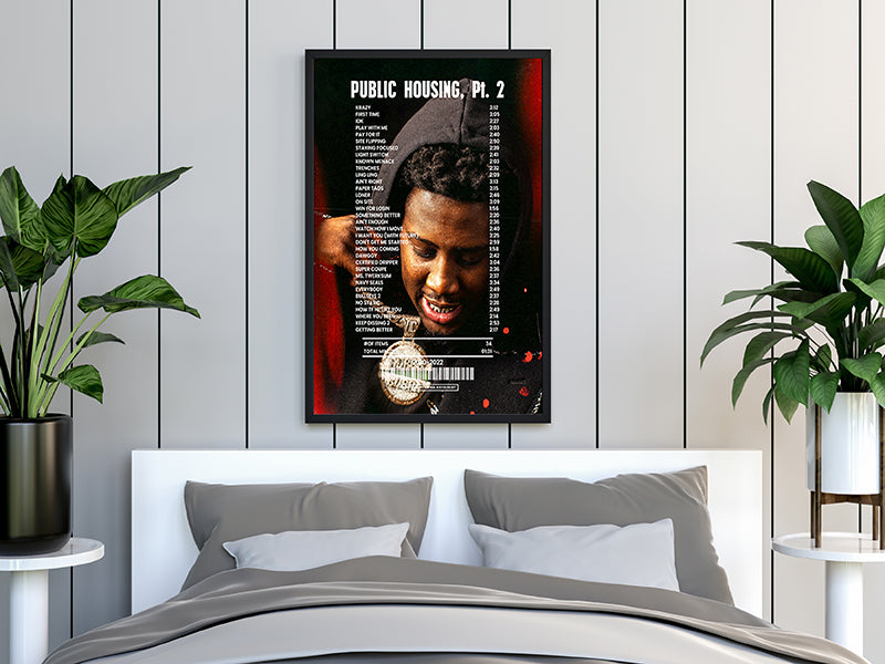 Public Housing, Pt. 2 (by Real Boston Richey) [Canvas] – Receipt Rugs