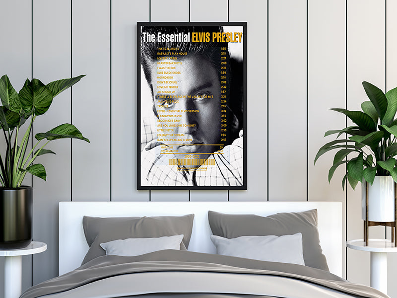 The Essential Elvis Presley (by Elvis Presley) [Canvas] – Receipt Rugs