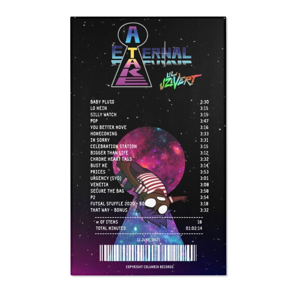 Eternal Atake - Lil Uzi Vert [Rug] – Receipt Rugs